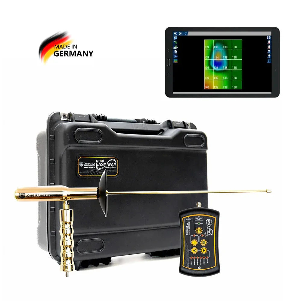 GER Easy Way Smart Dual System Metal Detector | Long Range Gold ...