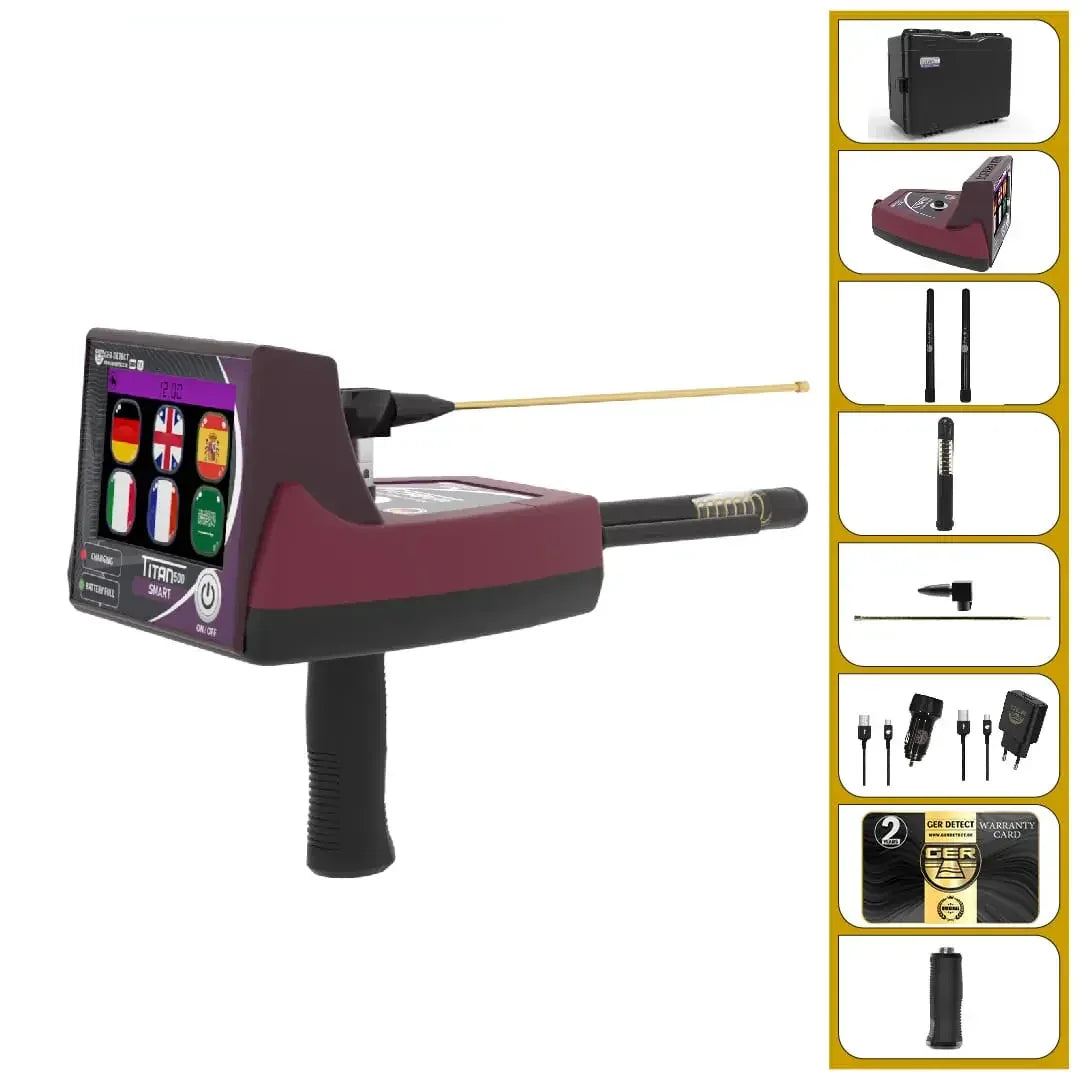 Titan 500 Smart Long Range Gold Detector by GER Detect | Diamond and ...
